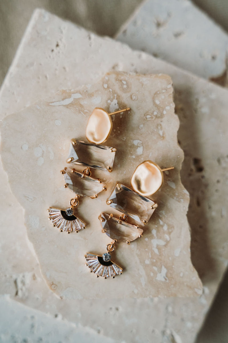 Celeste Earrings – LUNA + STONE